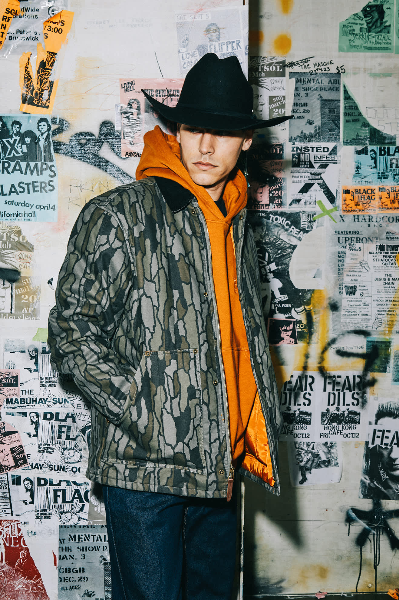 Builders Ranch Jacket - Bark Camo - Welcome To Brixton