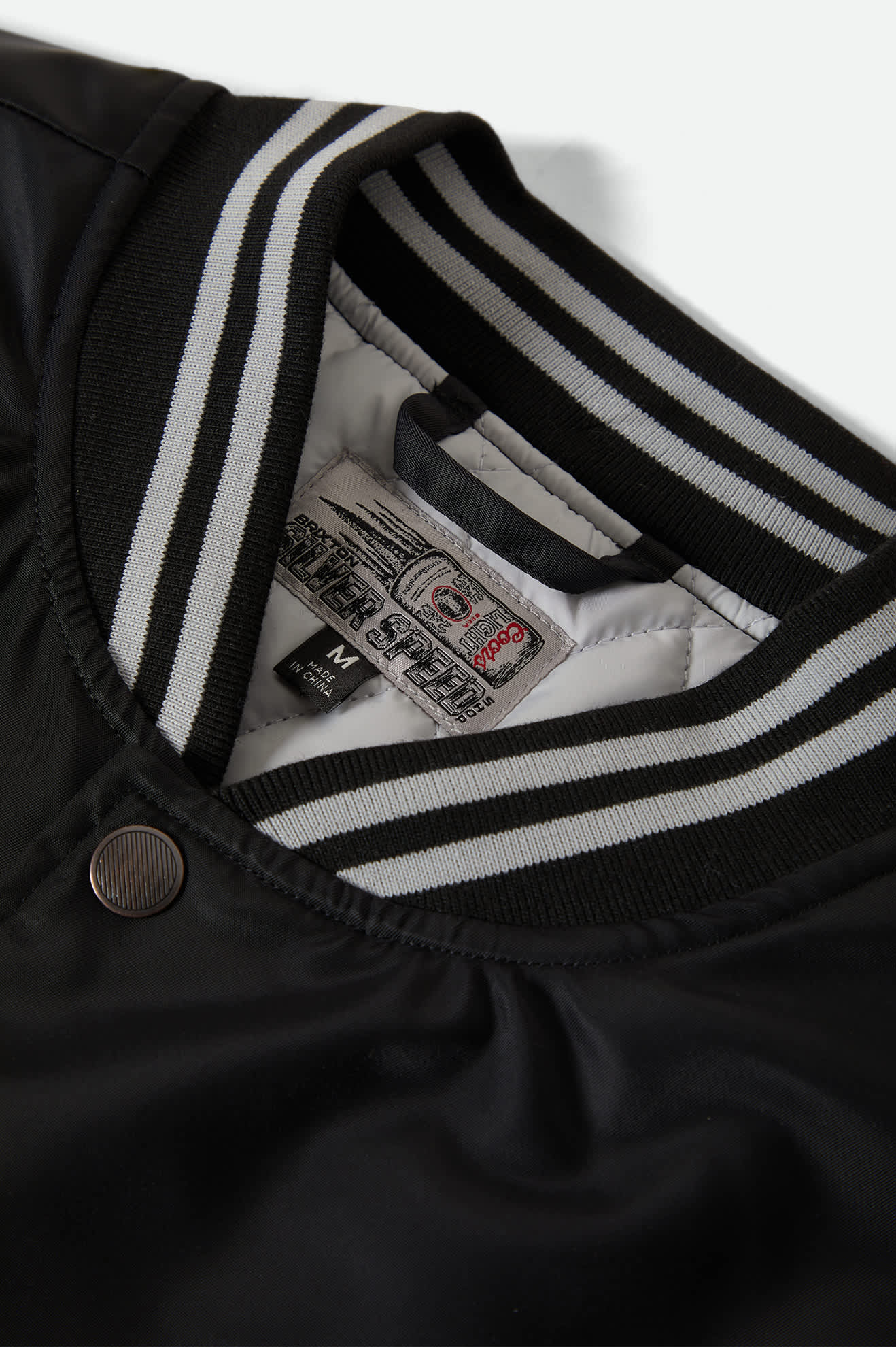 Coors Light Silver Speed Shop Jacket - Black/Silver - Welcome To Brixton